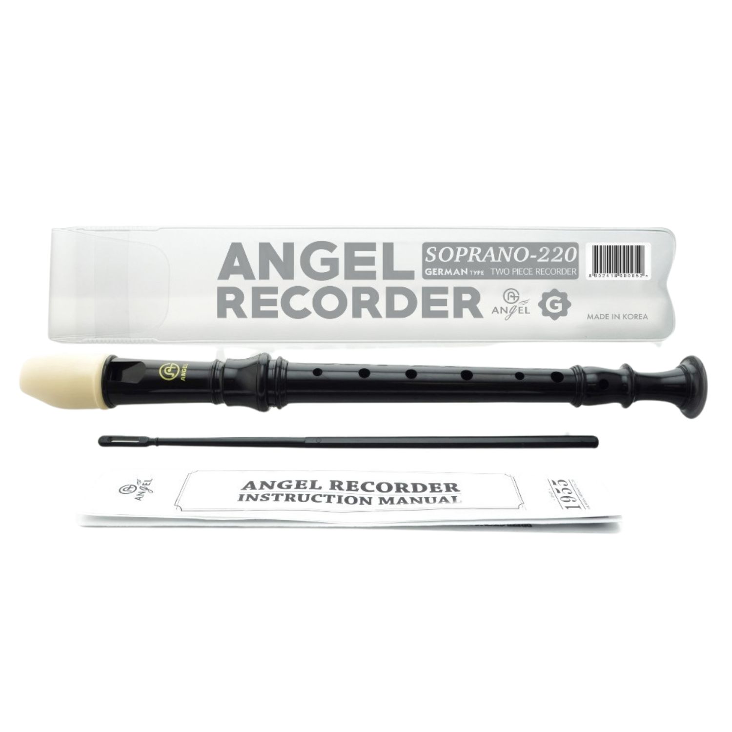 Blockflote Sopran German - Angel ASRG-220 - Music and More